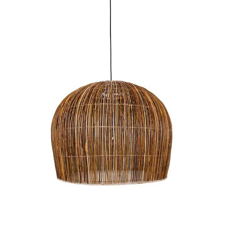 Rattan bell Large Pendant - VANMOKUM